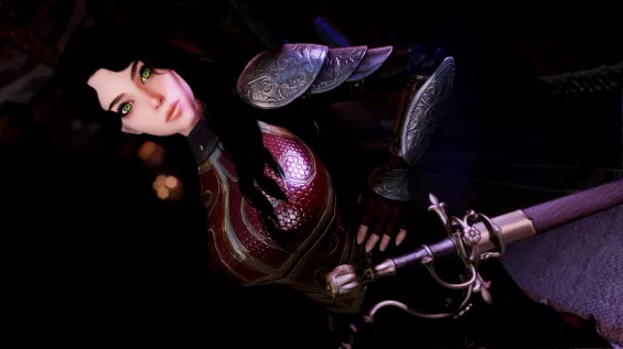 Soralyn the Vampire Knight High Poly ESPFE CBBE 3BA Custom Standalone ...