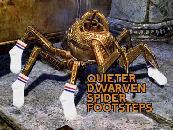 Quieter Dwarven Spider Footsteps 音楽・サウンド・ボイス - Skyrim Special Edition ...