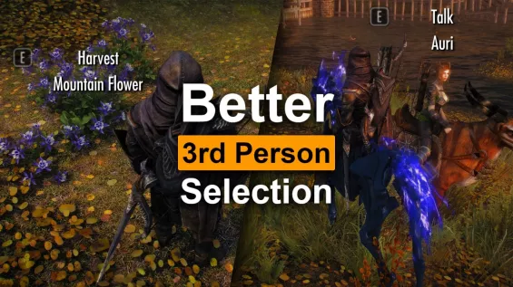 Better Third Person Selection - BTPS 日本語化対応 ゲームシステム変更 - Skyrim Special ...