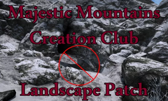Majestic Mountains Creation Club Landscape Patch パッチ - Skyrim Special ...