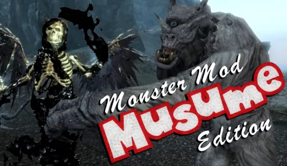 Monster Mod - Musume Edition 日本語化対応 NPC - Skyrim Special Edition Mod ...