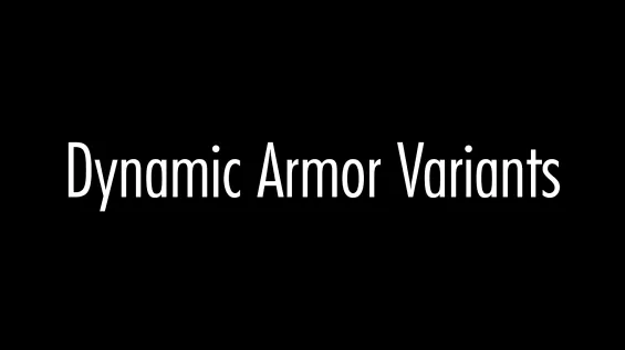 Dynamic Armor Variants 日本語化対応 ユーティリティ - Skyrim Special Edition Mod ...