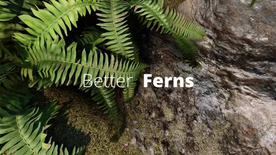 Better Ferns モデル・テクスチャ - Skyrim Special Edition Mod データベース MOD紹介・まとめサイト