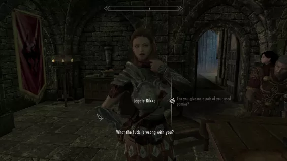Shadowmans NPCs 9 - Rikke Trolled - Flower Girls Addon イマージョン - Skyrim ...