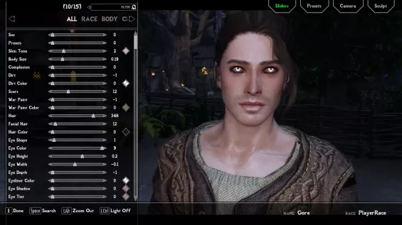 Hayd's Extremely Simple Vampire Eye Glow Fix NPC - Skyrim Special ...