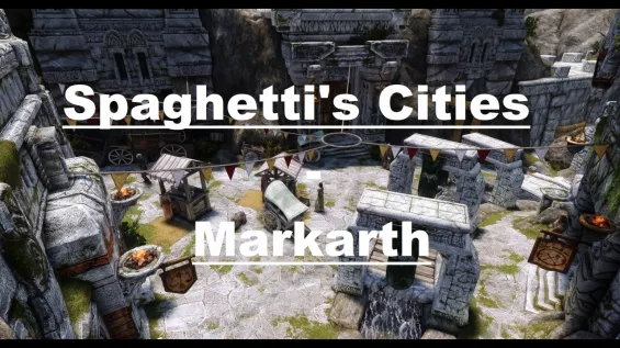Spaghetti's Cities - Markarth 都市・町・村・集落 - Skyrim Special Edition Mod ...