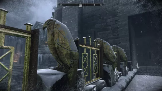 High Poly Windhelm Hawk Gate Bridge モデル・テクスチャ - Skyrim Special Edition ...