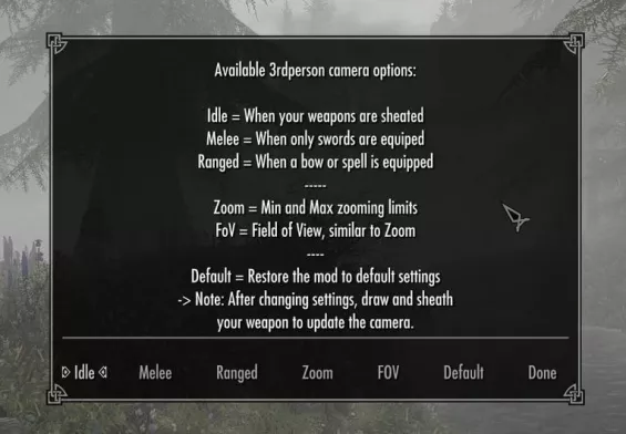 Dynamic Camera - thirdperson views for melee and ranged with ...