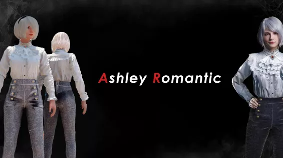 Ashley Romantic Outfit - CBBE 3BA 鎧・アーマー - Skyrim Special Edition Mod ...