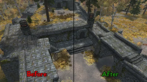 Skyland AIO (Not Only) - Better Imperial Forts モデル・テクスチャ - Skyrim ...