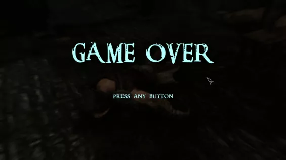 Game Over Screen インターフェース - Skyrim Special Edition Mod データベース MOD紹介・まとめサイト