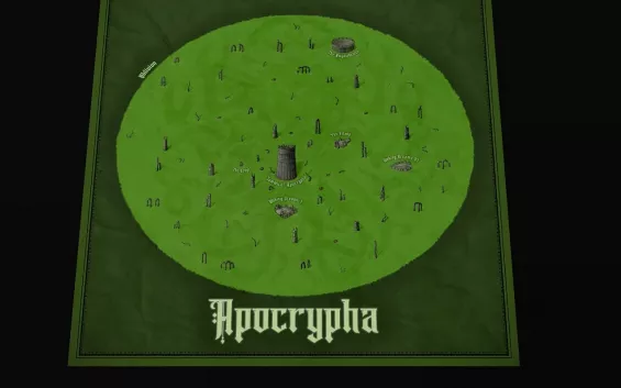 Apocrypha Paper Map for FWMF インターフェース - Skyrim Special Edition Mod ...