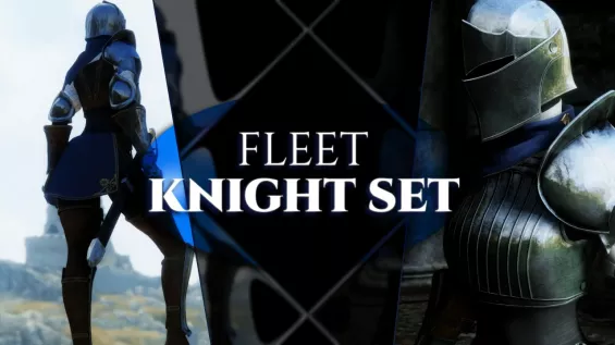 Fleet Knight Set 日本語化対応 武器・防具セット - Skyrim Special Edition Mod データベース ...