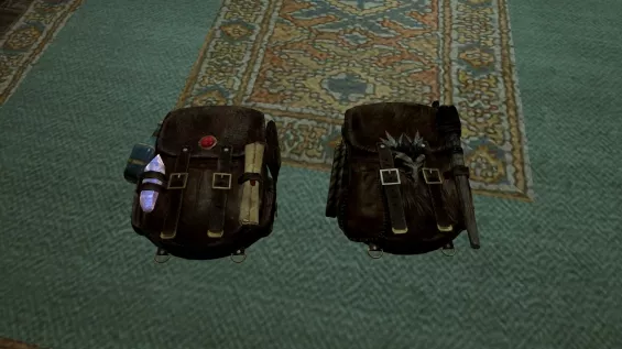 Adventurer's Backpack Darker モデル・テクスチャ - Skyrim Special Edition Mod ...