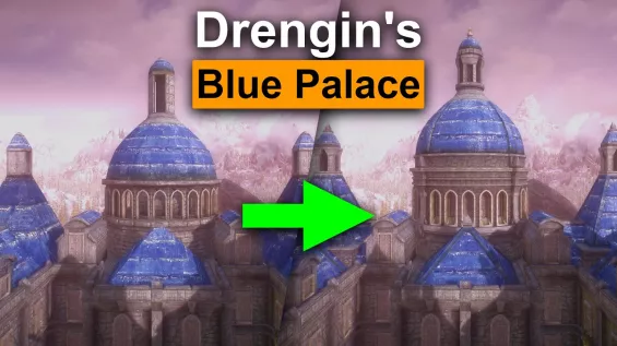 Drengin's Blue Palace - Mesh Only Replacer モデル・テクスチャ - Skyrim Special ...