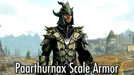Paarthurnax Scale Armor 鎧・アーマー - Skyrim Special Edition Mod データベース MOD ...