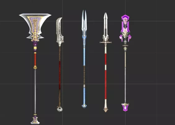 wp Polearm_2H2 武器 - Skyrim Special Edition Mod データベース MOD紹介・まとめサイト