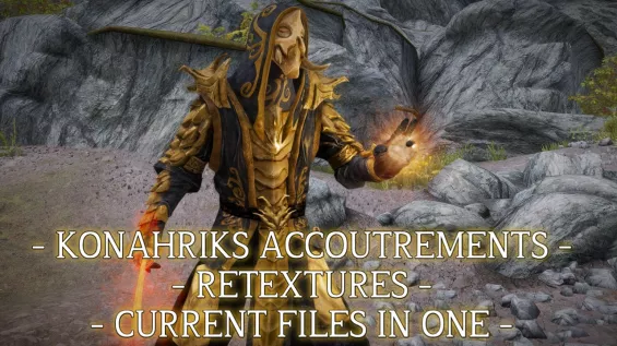 Konahrik's Accoutrements retextures - Current files in one 鎧・アーマー - Skyrim Special Edition Mod ...